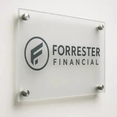 Flat Acrylic Signs for Modern Business Branding – South Florida Acrylics